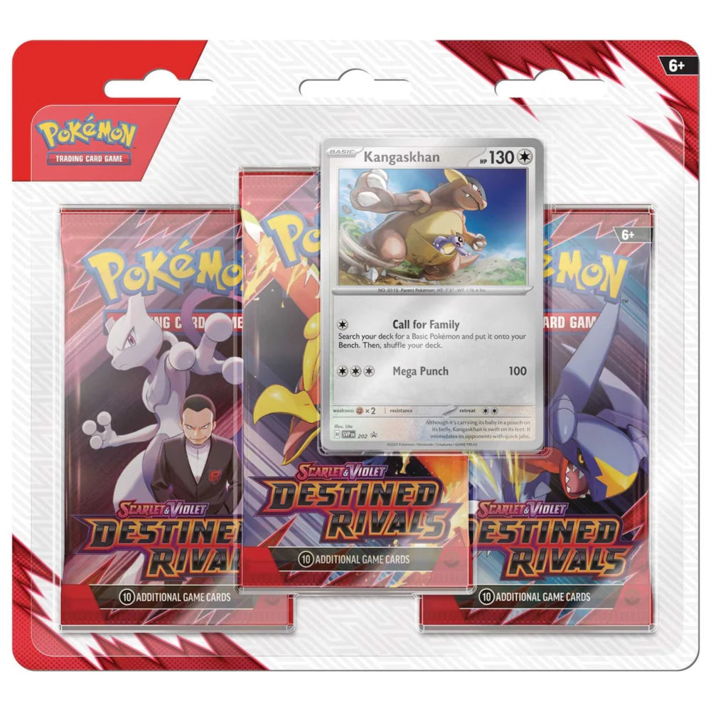 Buy Pokémon TCG Destined Rivals 3-Pack Blister | Marley Collects ...